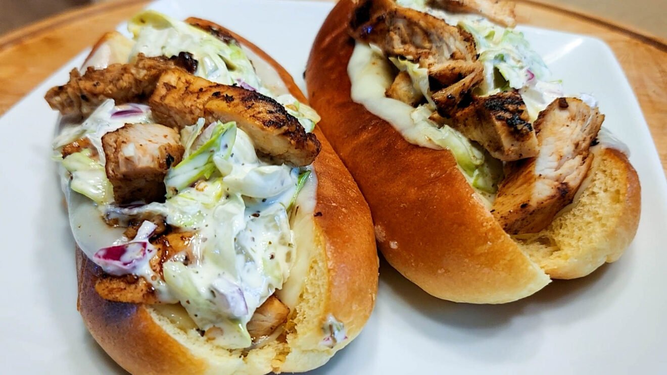 Chopped Chicken Grinder Rolls – TasteDis