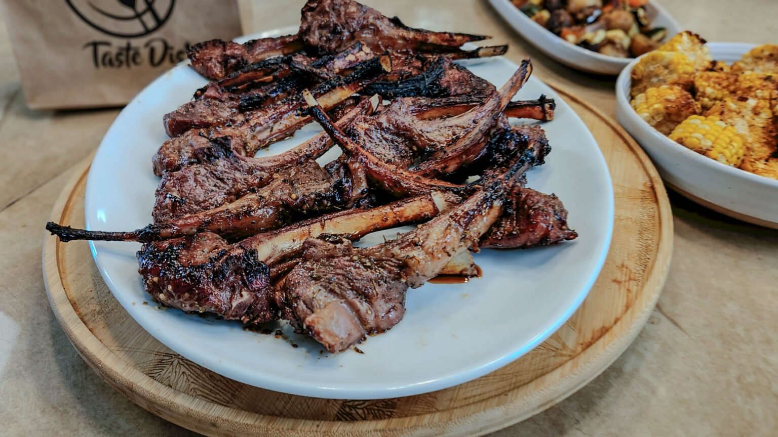 Grilled Honey Lemon Lamb chops – TasteDis